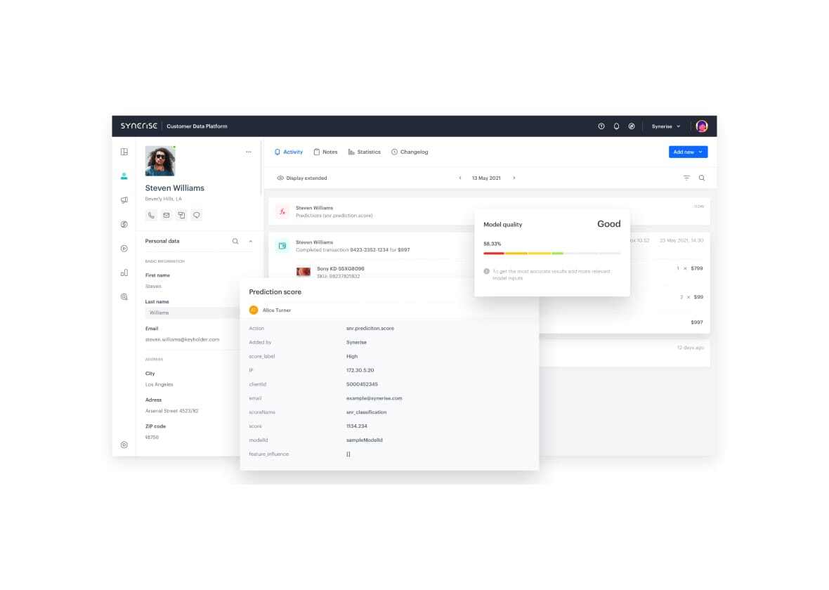 MyRewards by Persooa: Team Augmentation for Synerise technology